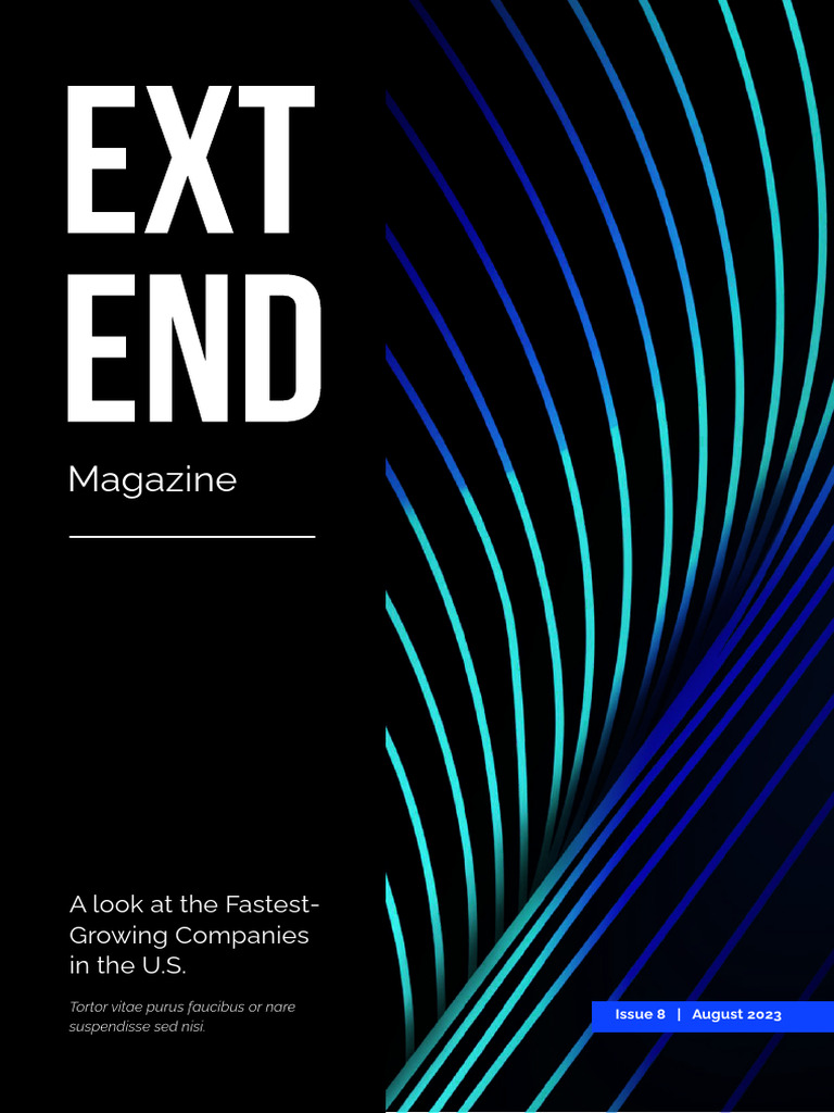 Interactive Business Magazine Template | PDF