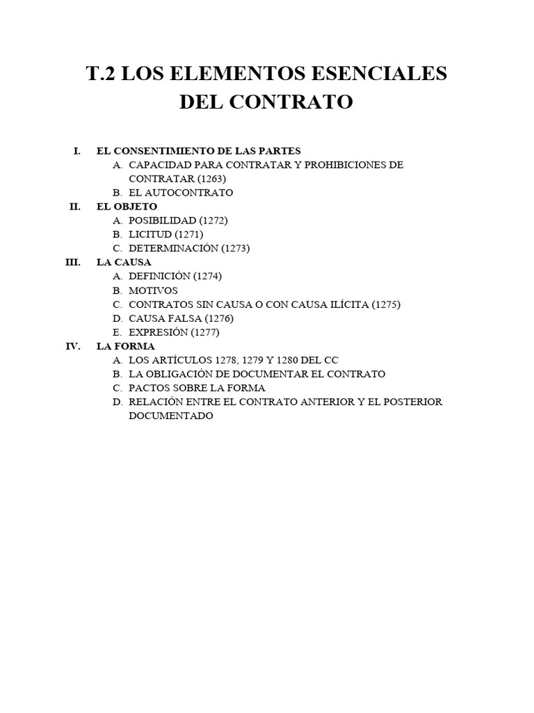 Elementos Clave del Contrato Legal | PDF | Propiedad | Ley común
