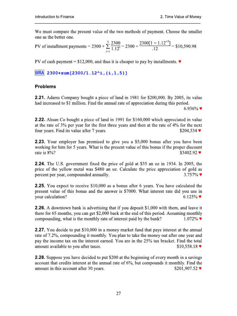 TVM Practice 1 | PDF