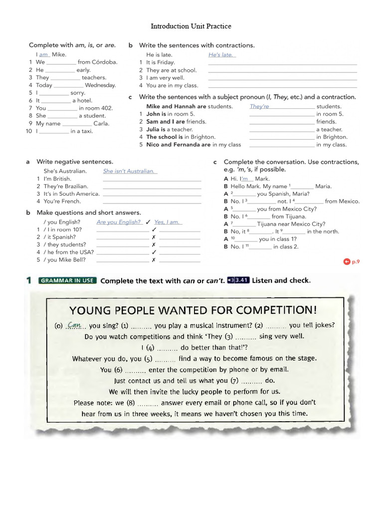 Introduction Practice | PDF