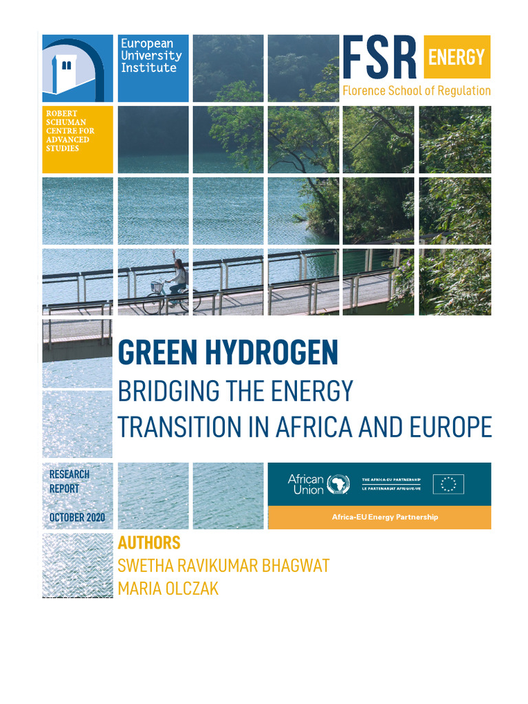 Green Hydrogen Bridging The Energy Trans | PDF | Climate Change ...