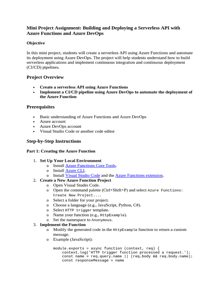 Week 6 Mini Project Assignment 1 Pdf Software Repository Java Script 