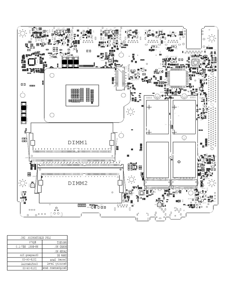 IQ3X0IL - NM-B511 REV1.0 BoardView | PDF
