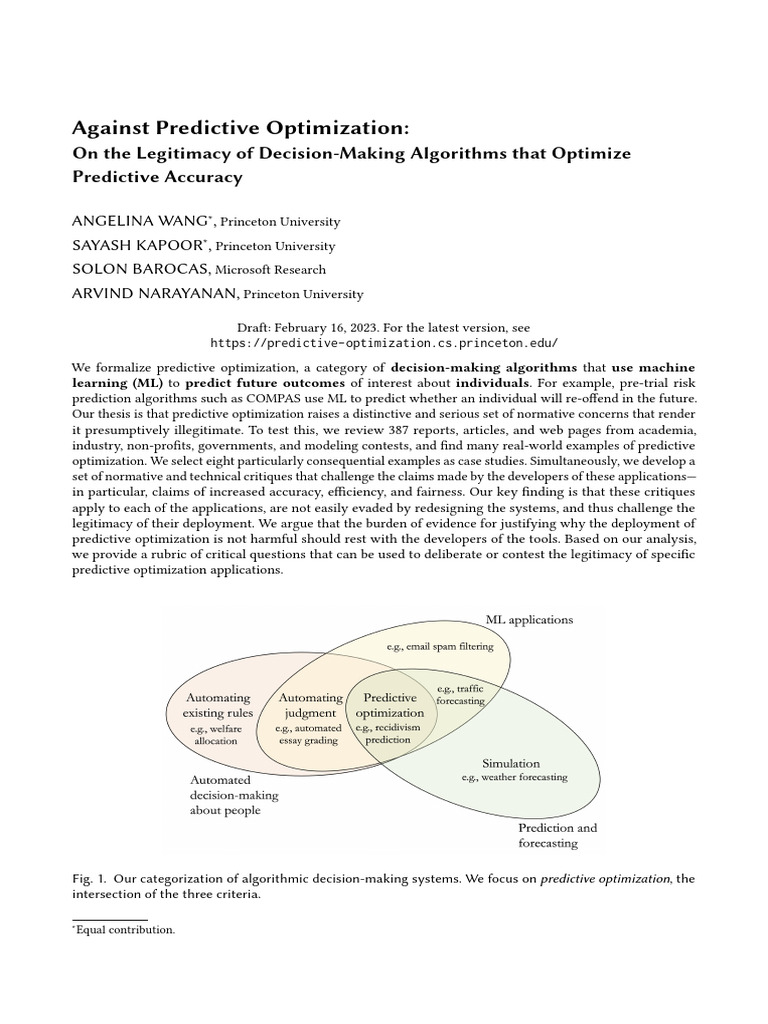 SSRN Id4238015 | PDF | Machine Learning | Prediction