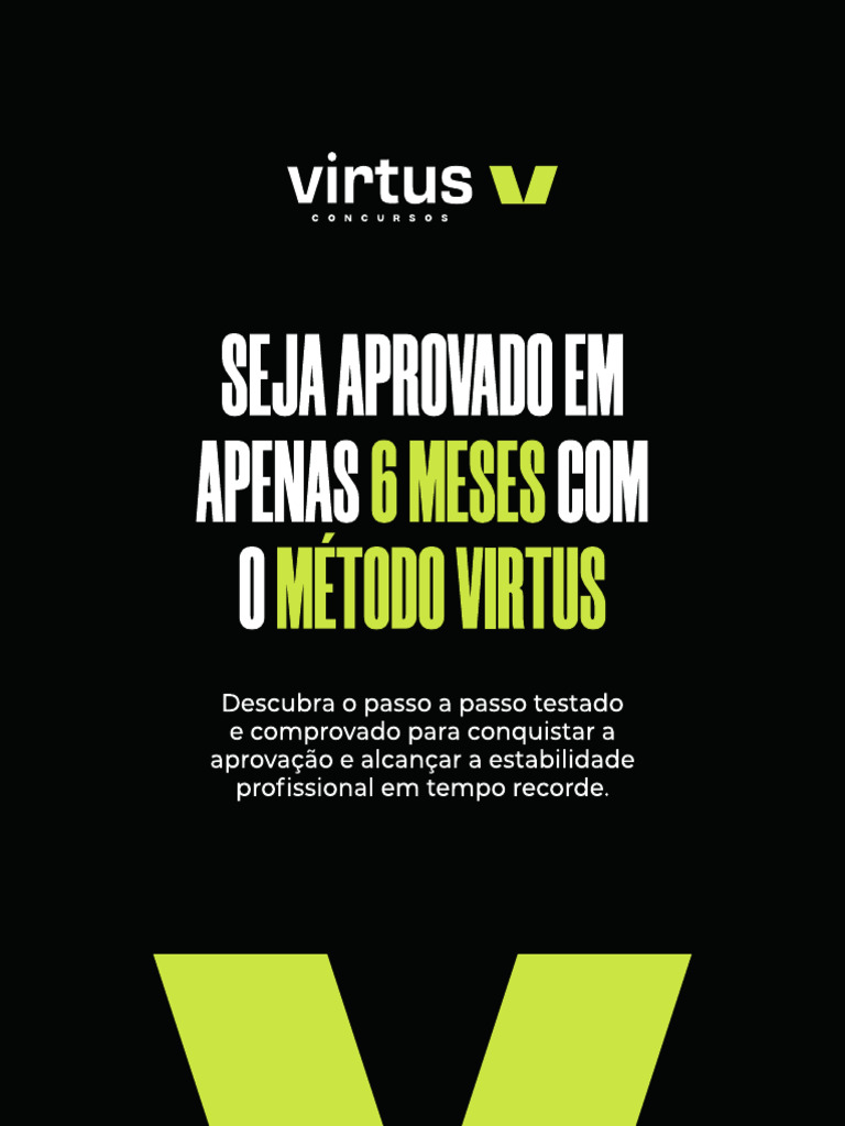 Virtus Concursos - Método Virtus | PDF
