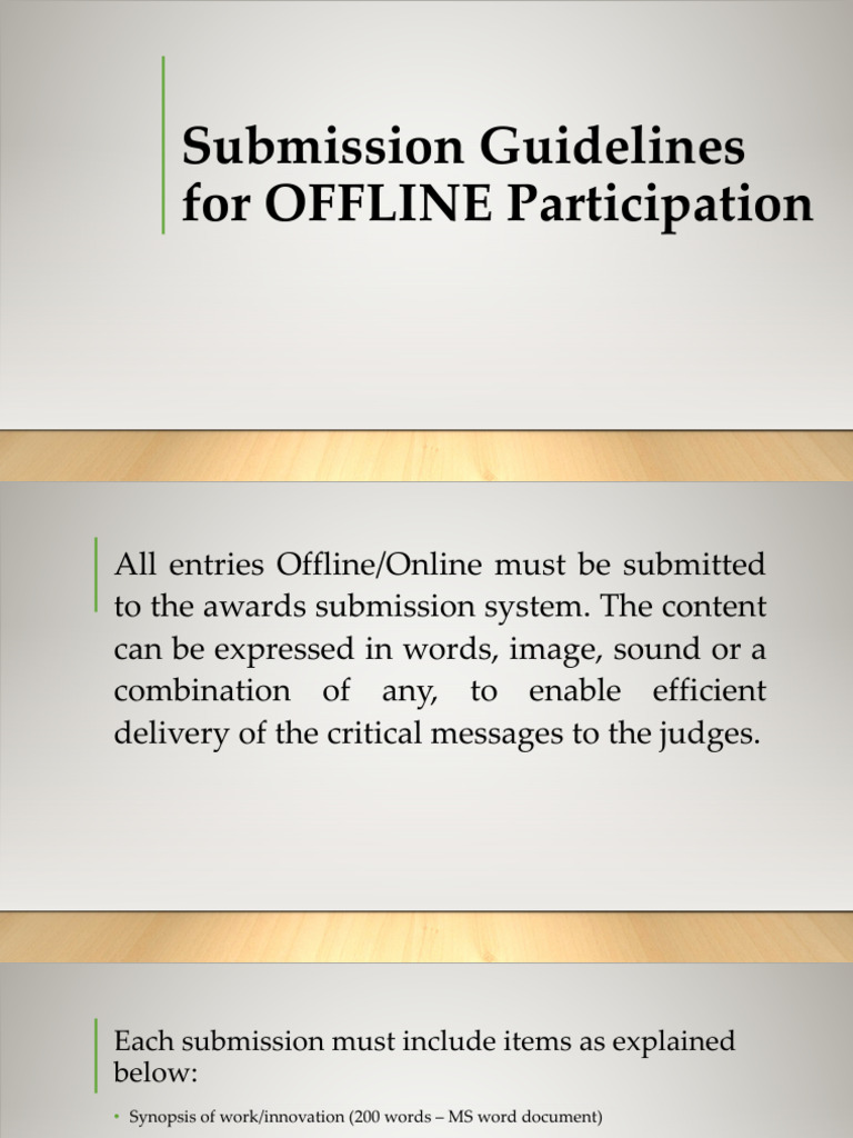 Submission Guidelines Lomba Kide | PDF