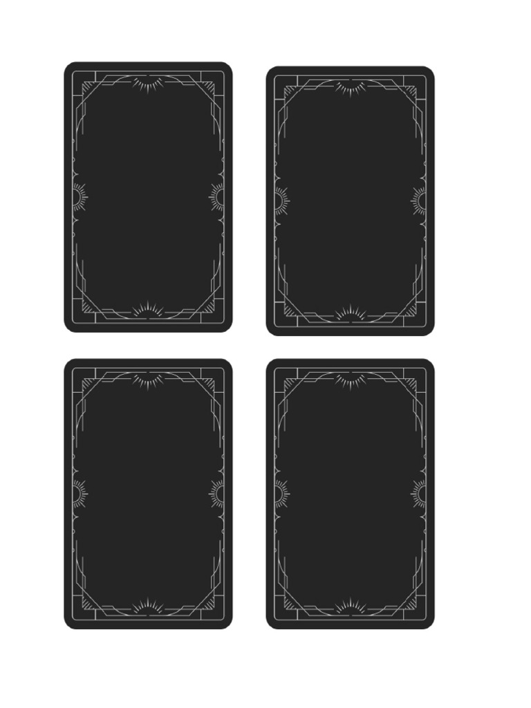 Burning Paper (Card Backs) | PDF