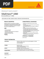 Pds Sikaemaco S 488 | PDF | Concrete | Strength Of Materials