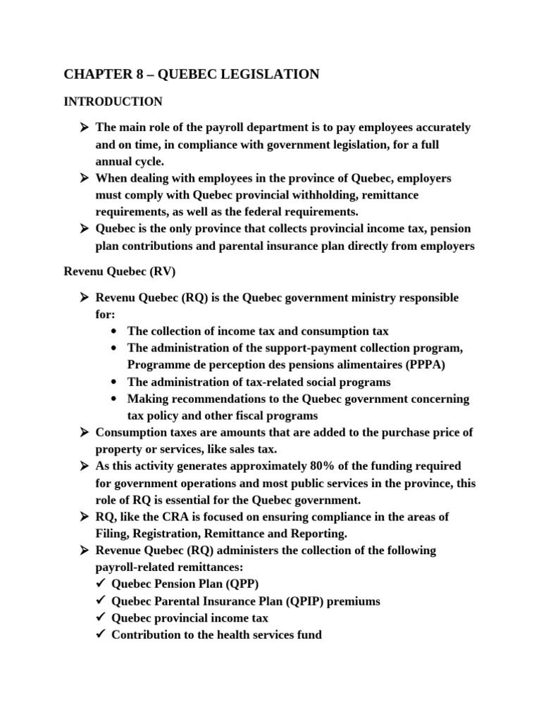 Payroll Ch 8 1 Pdf Income Tax Employment