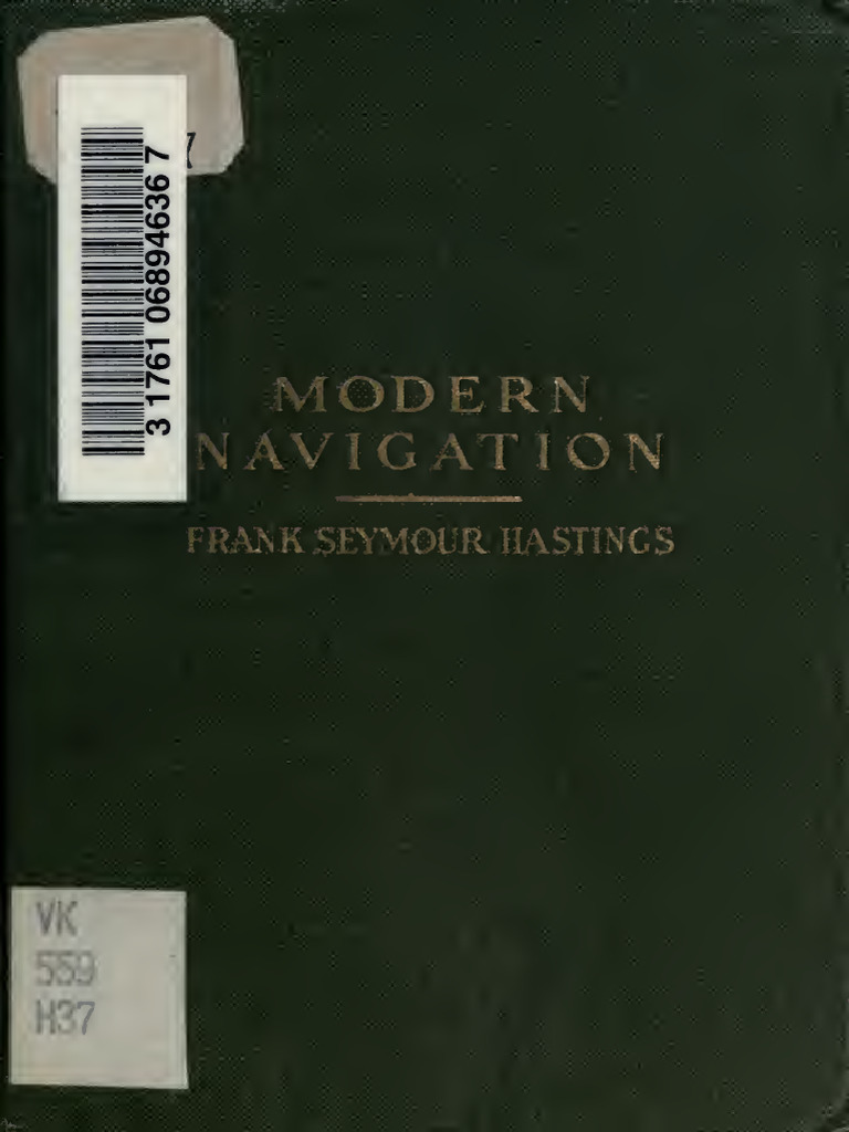 Modern Navigation 1918 | PDF | Navigation | Longitude