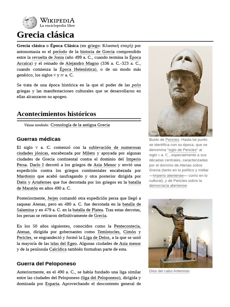 Grecia_clásica | PDF | Grecia clasica | Mundo grecorromano