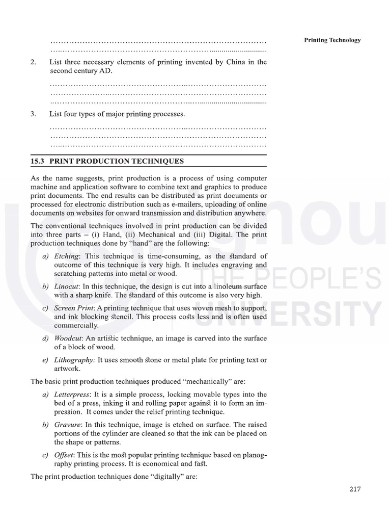 Pre Press in Printing | PDF
