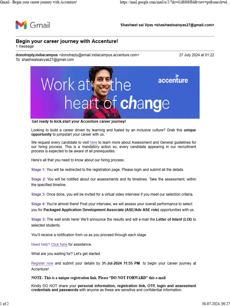 Accenture Done | PDF | Privacy | Credential