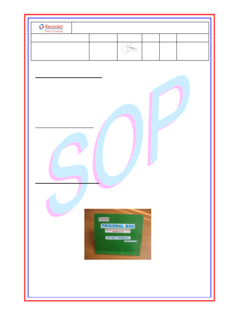 WI Instalasi Trigonal Box | PDF | Teknologi & Rekayasa