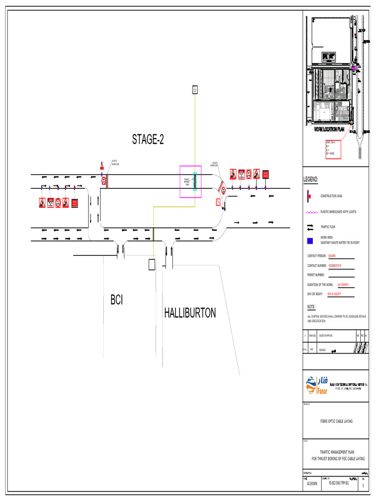 Traffic Management for FOC Laying | PDF