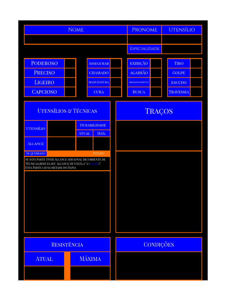 Ficha Modelo Wildfeast 2 0 Pdf