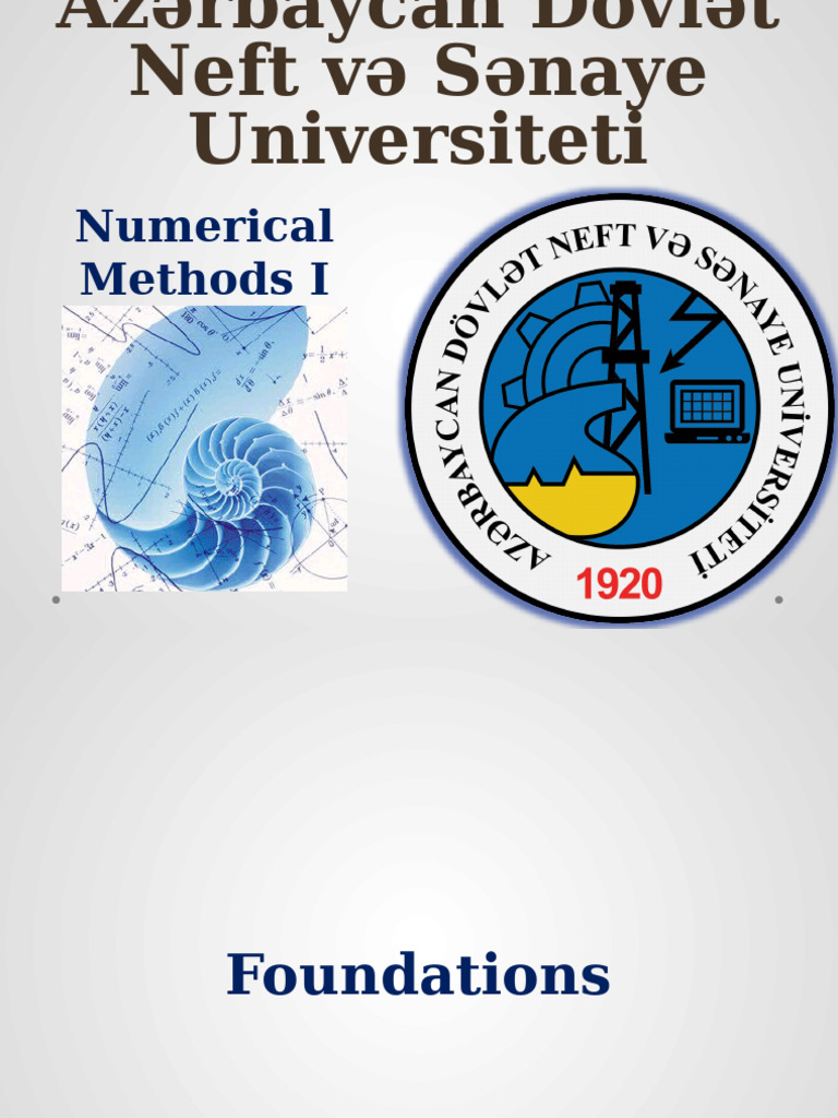 Numerical Methods Course Overview | PDF | Numerical Analysis | Equations