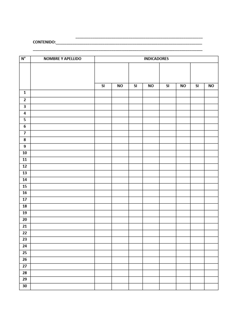 LISTA DE COTEJO Y ESCALA DE ESTIMACIÓN | PDF