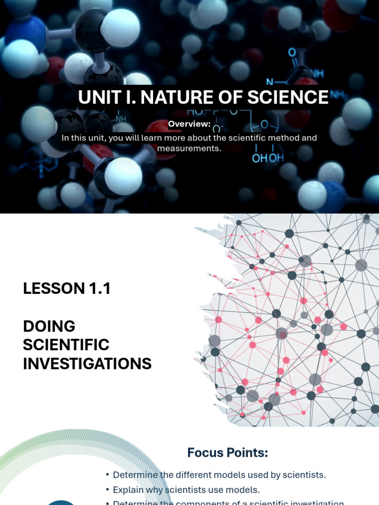 UNIT 1 SCIENCE 7 (pdf) | PDF | Experiment | Science