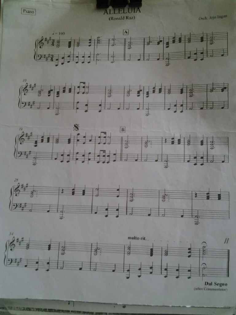 ESGMM - Alleluia (Raz) | PDF