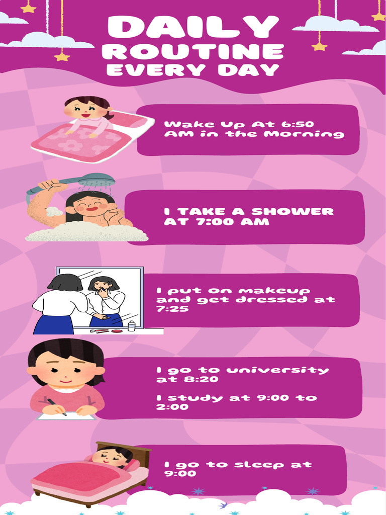 Blue Illustrative Daily Routine Infographic - 20241018 - 140141 - 0000 ...