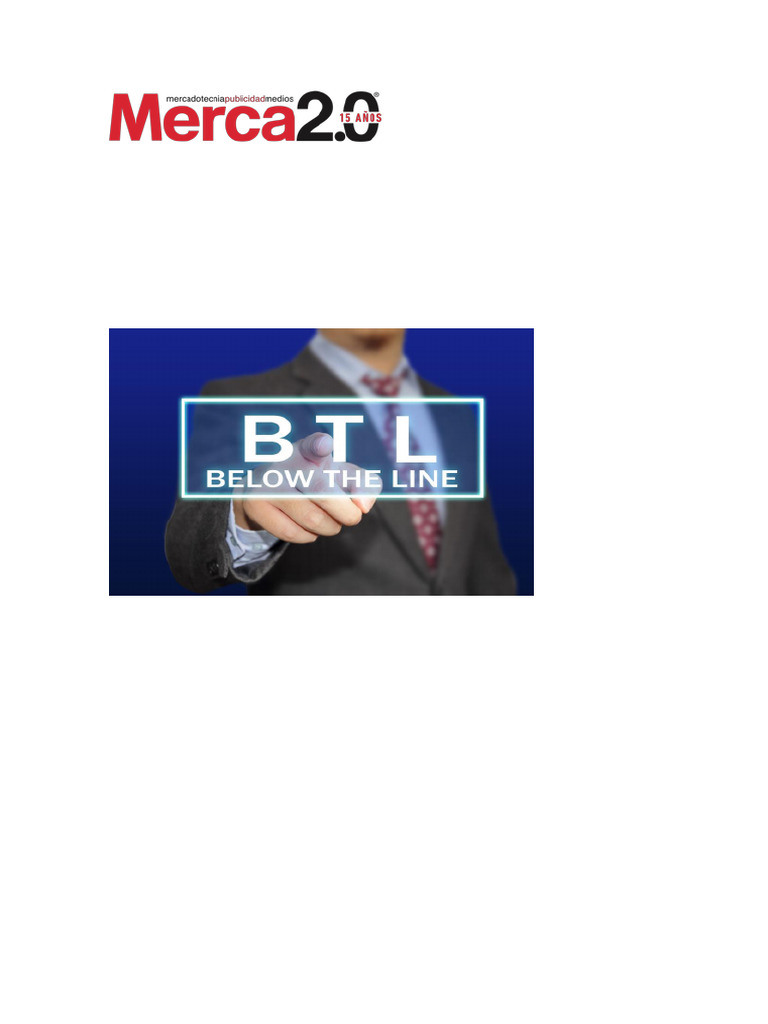 Qué Es El BTL - Algunas Ideas Claves | PDF | Negocios