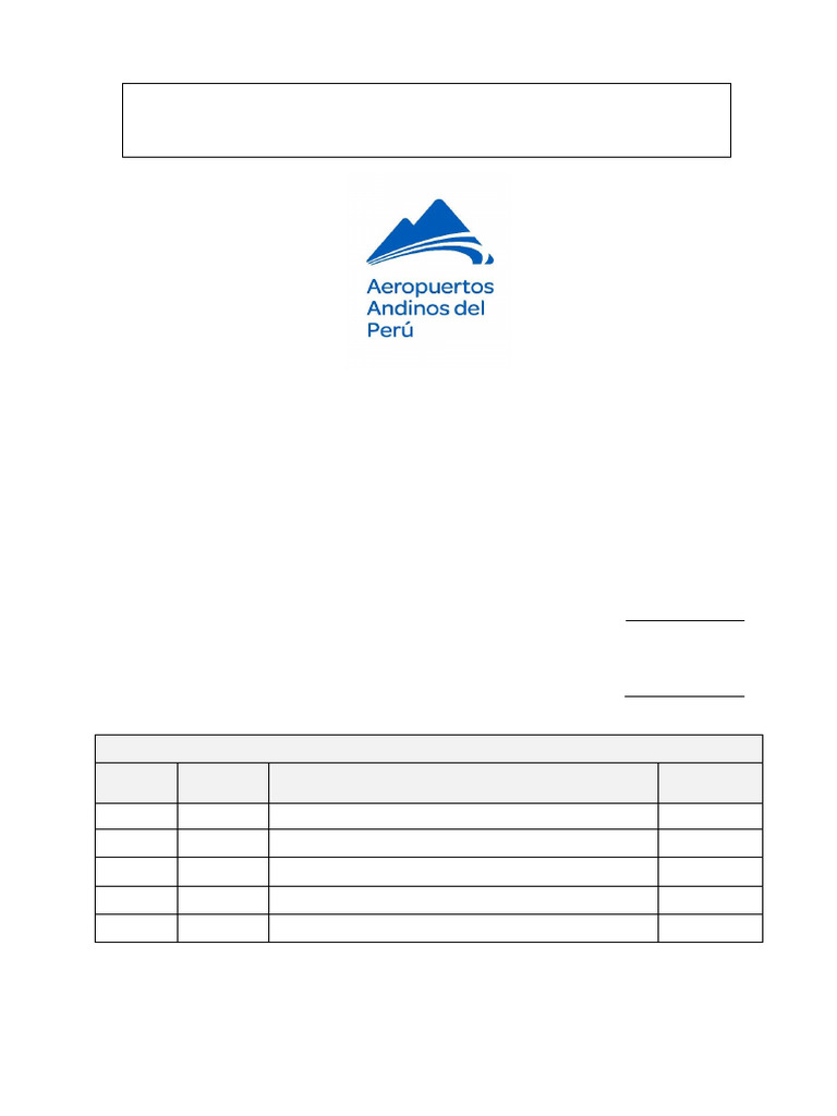 TDR - IMPRIMACIÓN - RESA - PMP - 2021 - PEM - Rev01 | PDF | Aeropuerto | Pista