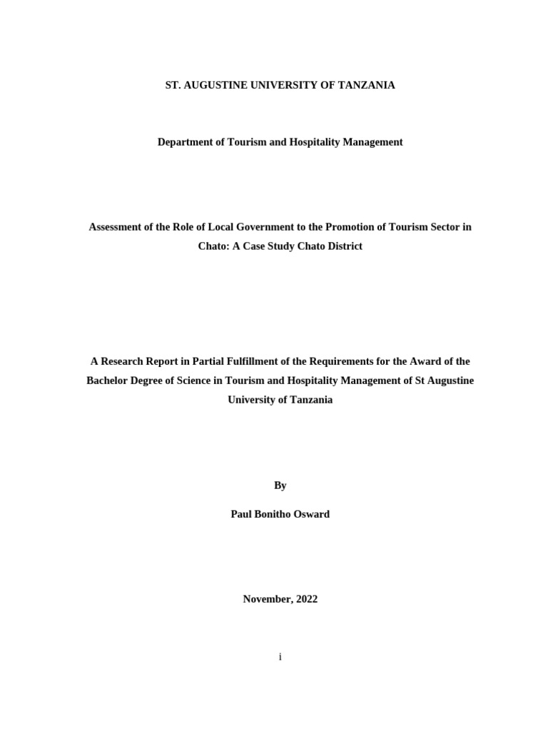 BONITHO OSWARD BSCT Research 29 | PDF | Methodology | Sampling (Statistics)