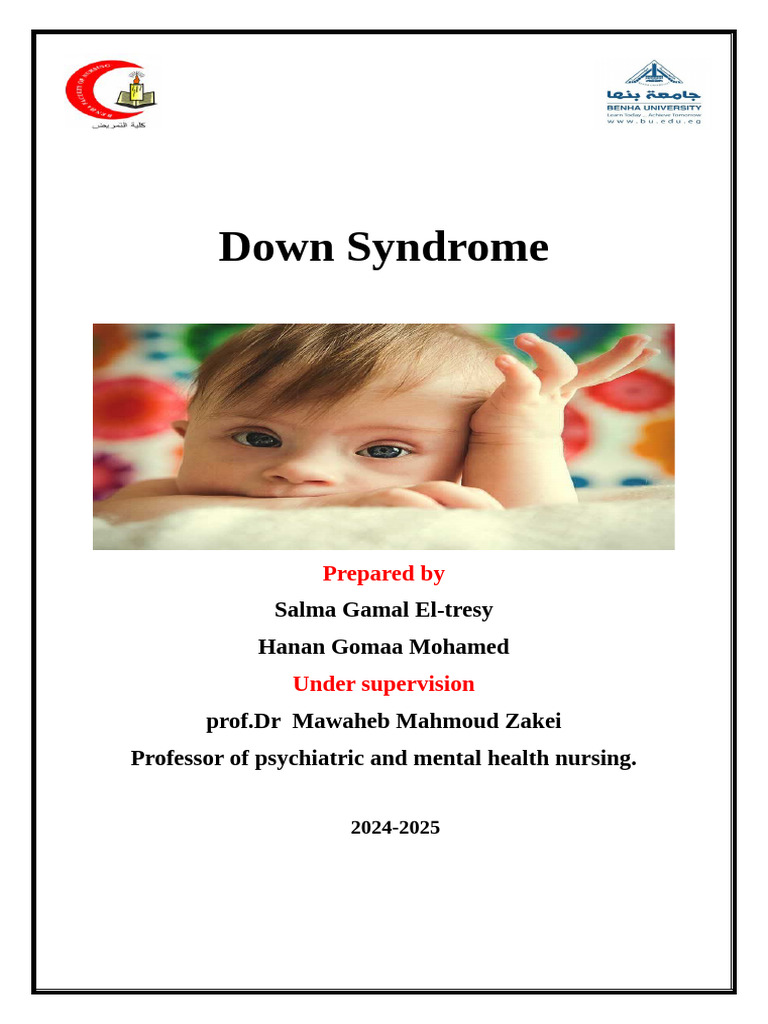 Down Syndrome | PDF | Down Syndrome | Clinical Medicine