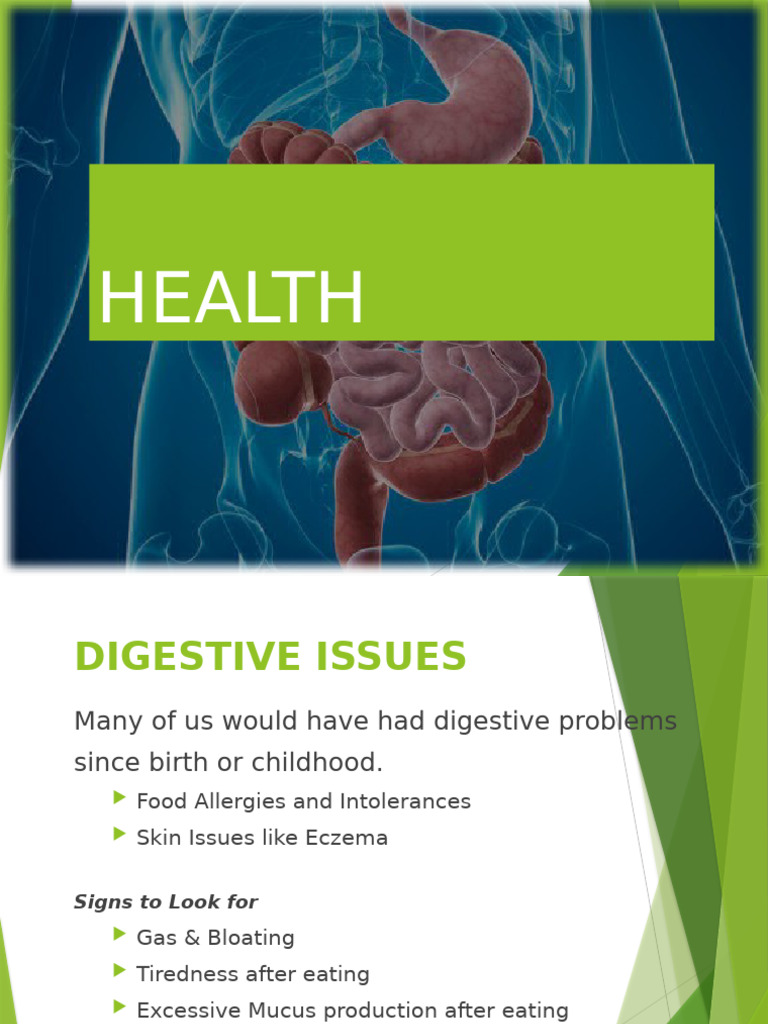 Digestive Health | PDF | Gastrointestinal Tract | Digestion