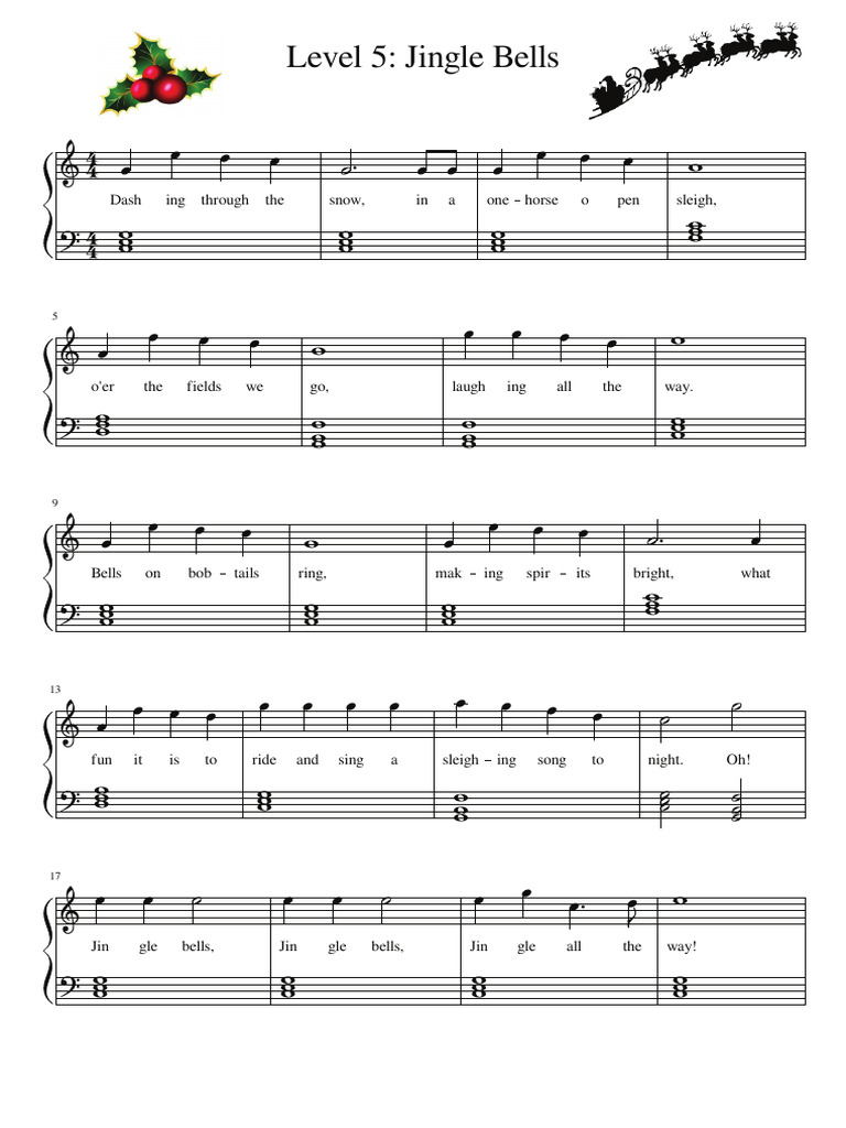 Jingle Bells Level 5 | PDF