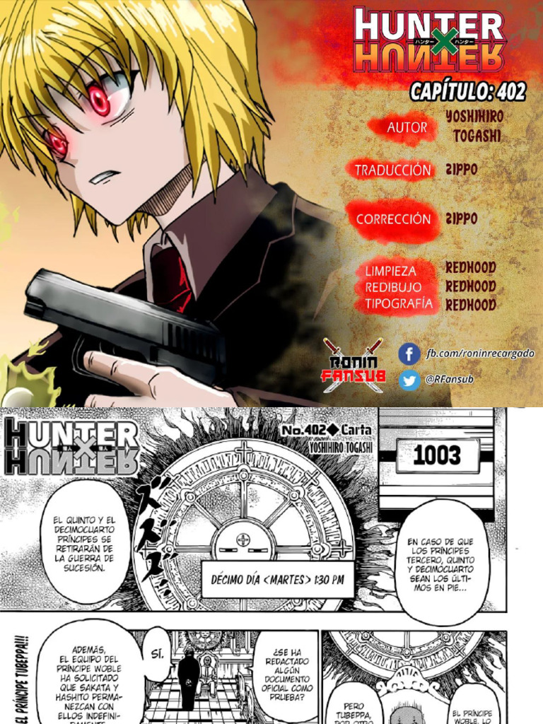 ┊402┊Hunter x Hunter | PDF