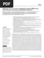 MR-CoNS mecA Gene Detection Study | PDF | Wellness | Science & Mathematics