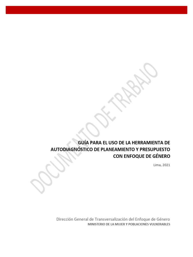 Guía de Aplicación de PyP | PDF | Desigualdad social | Discriminación y relaciones raciales