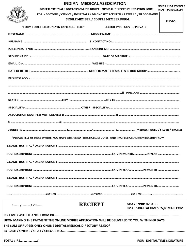 Digital Times Doctor Form (AutoRecovered) REAL | PDF