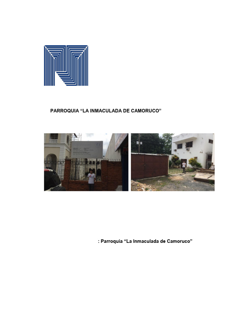Proyecto de Servicio Comunitario Completo José Peña | PDF | Hormigón ...