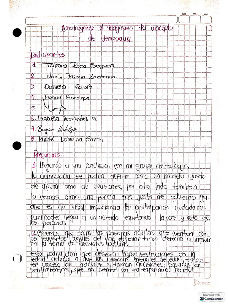 Preguntas de Democracia | PDF