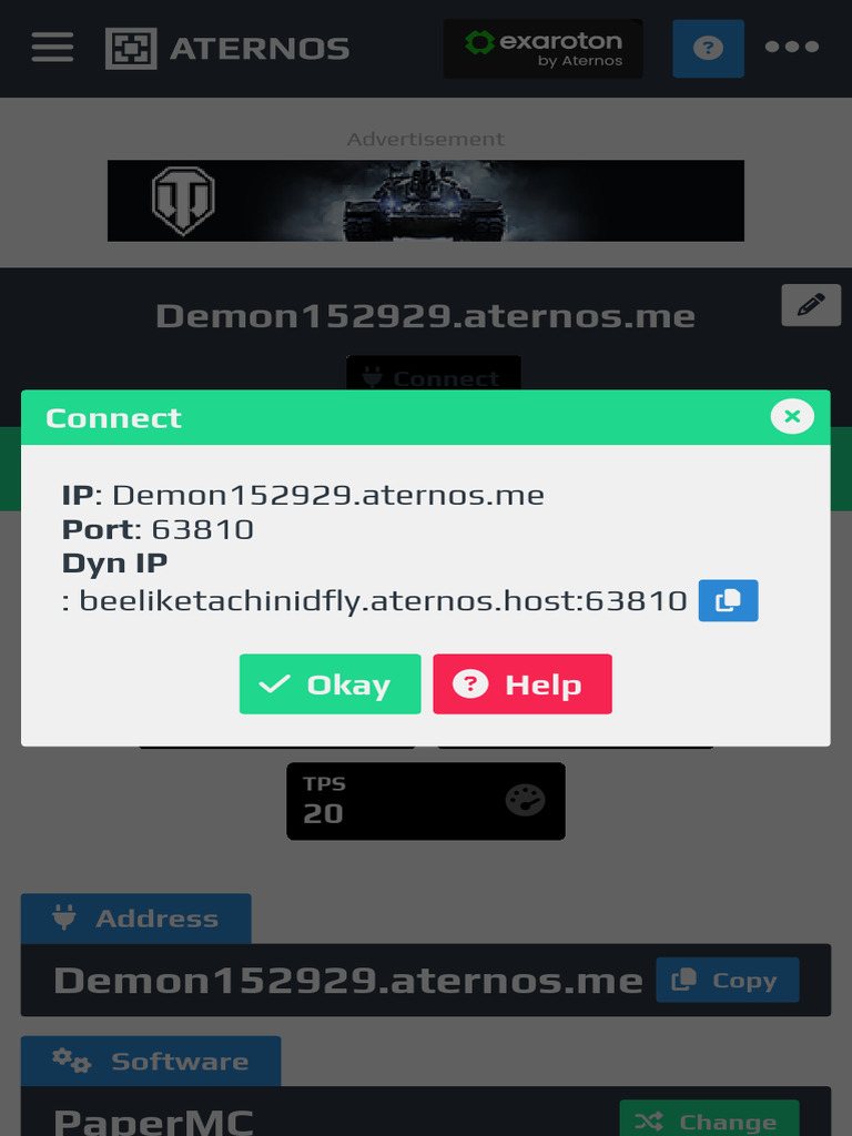 Server Aternos Free Minecraft Server 5 | PDF