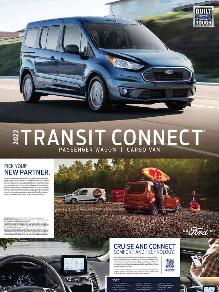 Ford PR Transit Connect 2022 Brochure Descargable Eng | PDF | Van ...