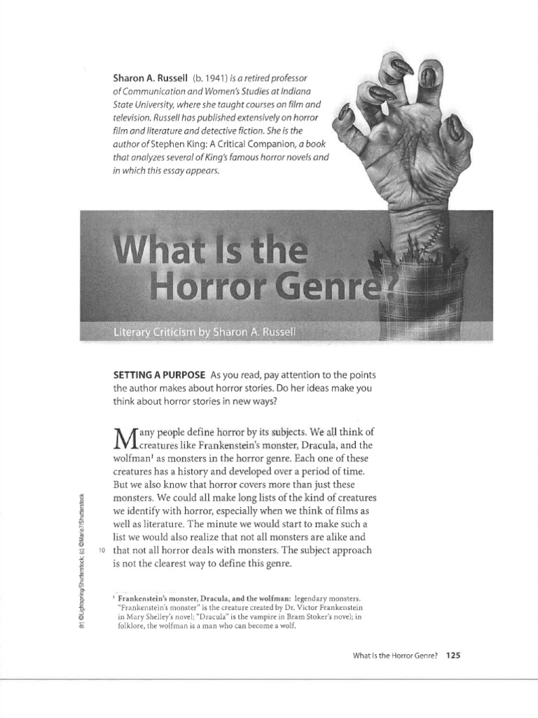 What_is_the_horror_genre_ANNOTATING_QUIZ_GRADE | PDF | Horror Films ...