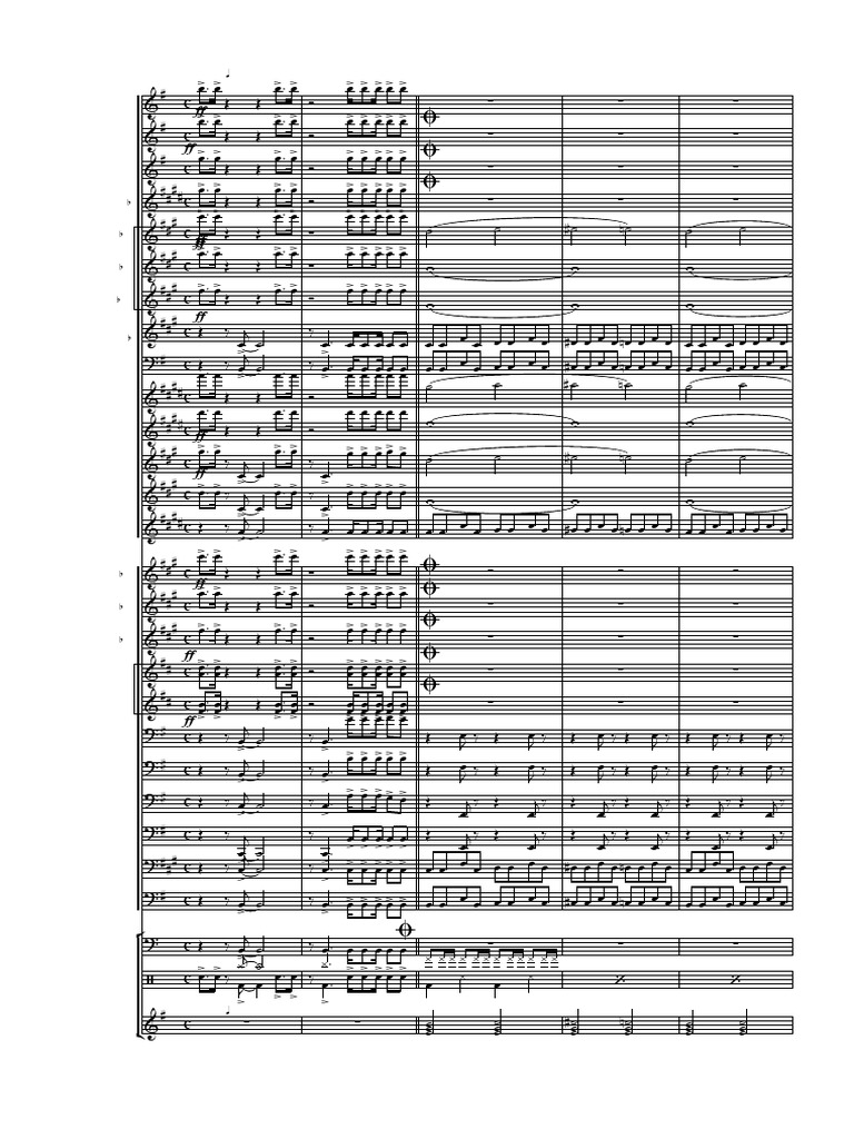 Theme From James Bond - 007 Grade | PDF | Saxophone | Compositions