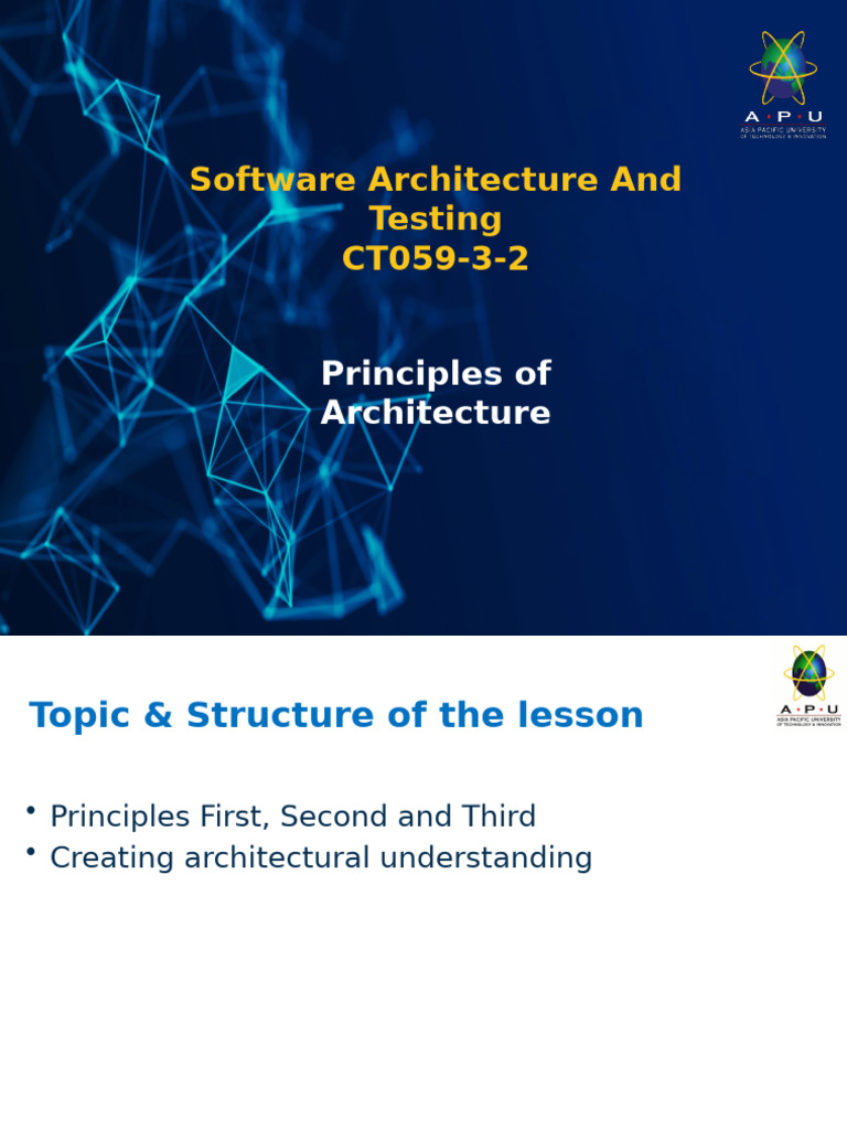 Software Architecture Principles Explained | PDF | System | Programming