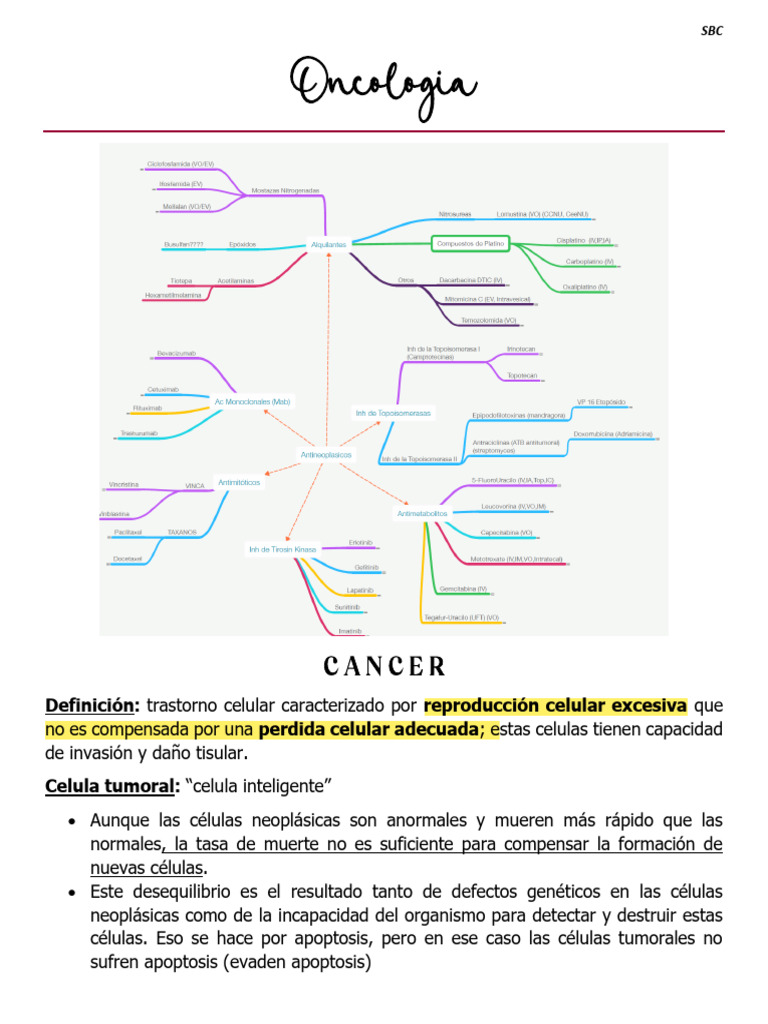2.1 ONCO I | PDF | Cáncer | Adn