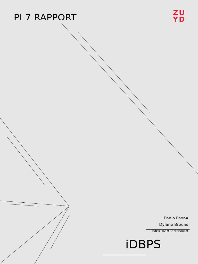 BD01 PI7 Rapport (1) | PDF