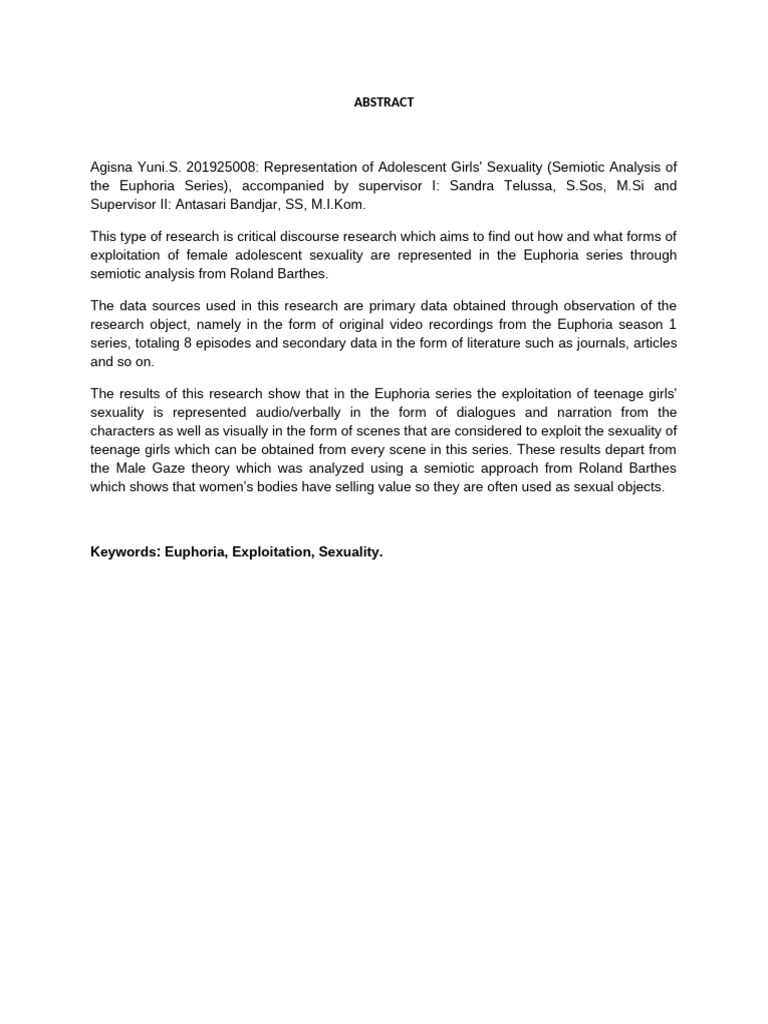 ABSTRACT | PDF | Social Science