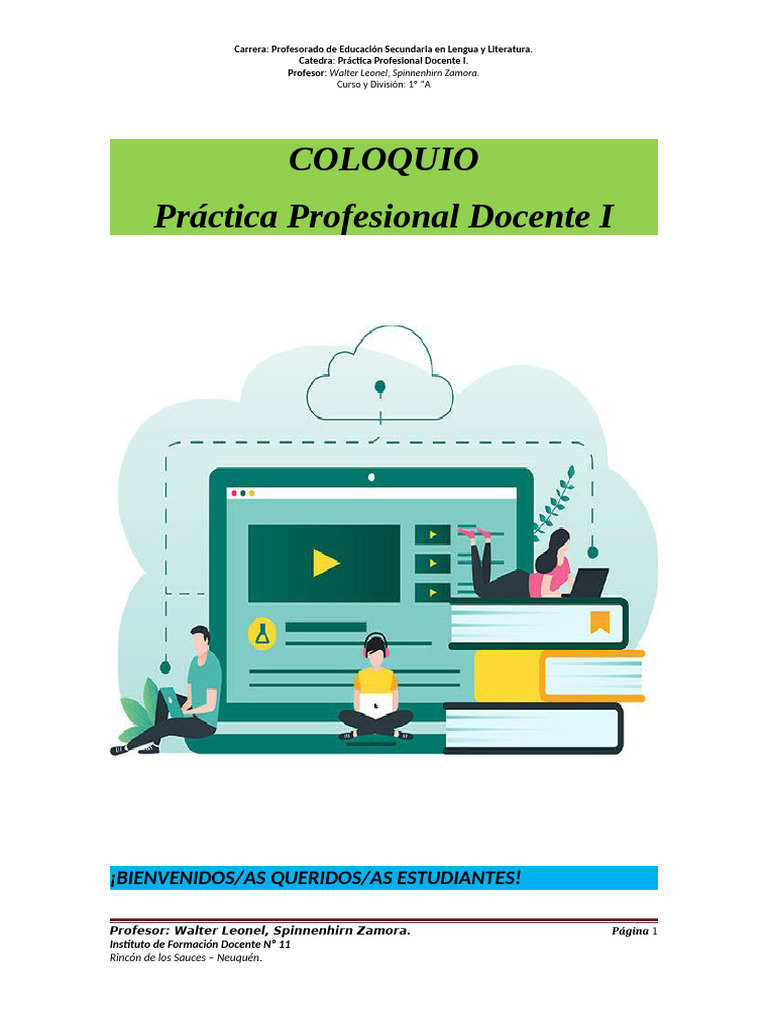 COLOQUIO | PDF | Maestros