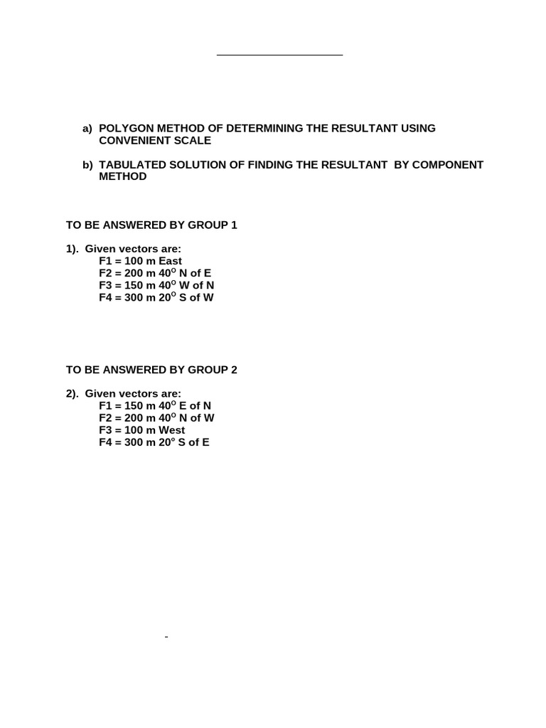 GAR#1 - Vector | PDF