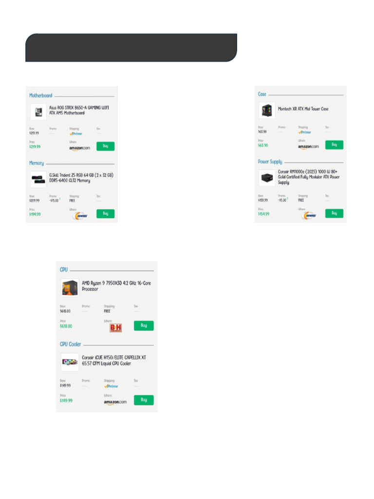 CSS PC Build | PDF | Computers