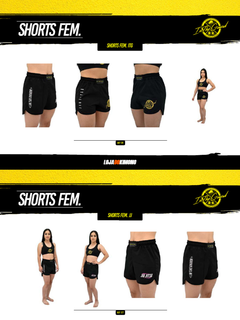 Shorts Fem | PDF