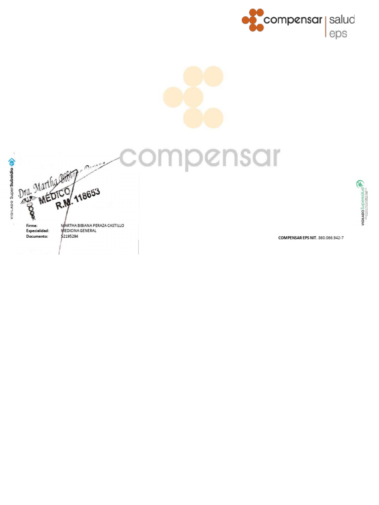 Incapacidad Compensar | PDF